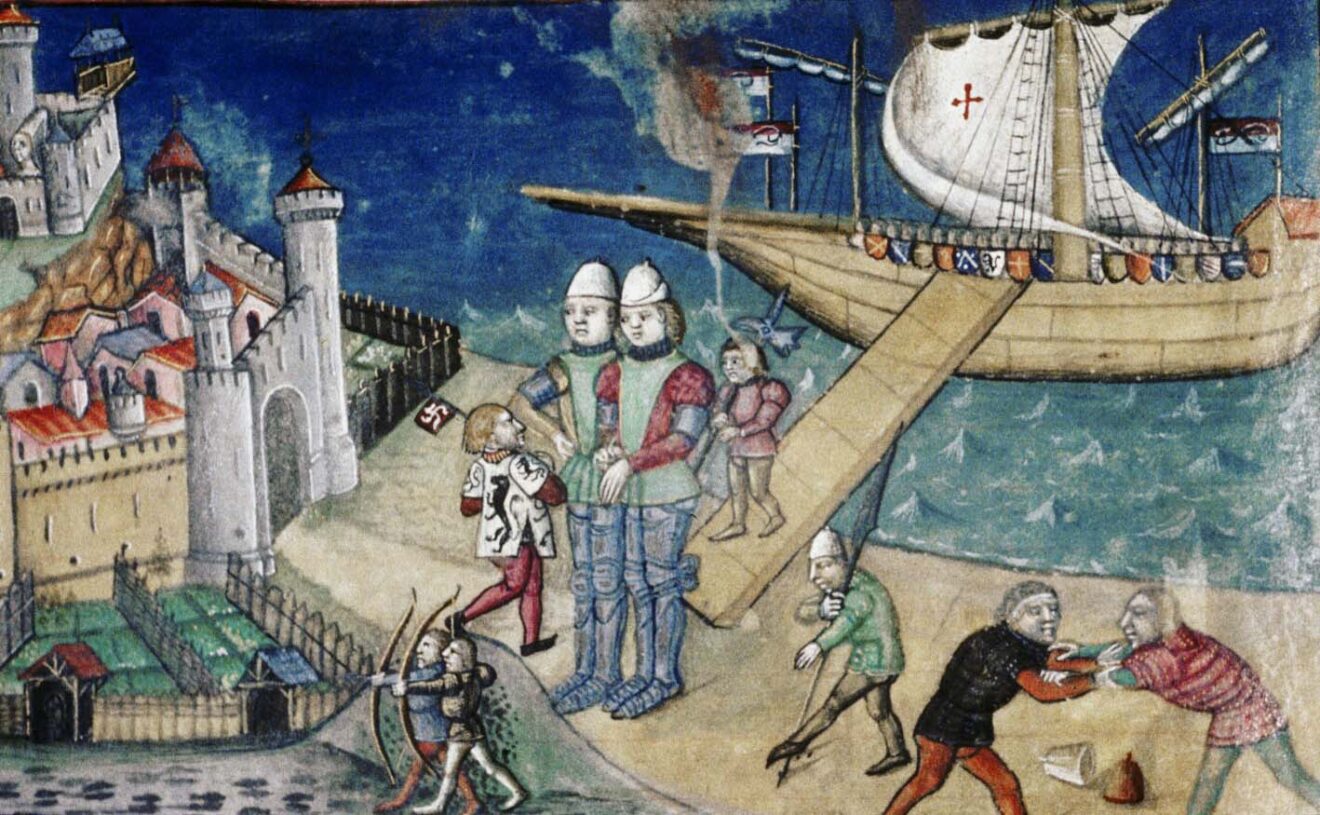 Medieval trading vessel from 1410 discovered in the off Copenhagen ...