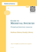 Guide to Medieval Sources - Medieval Histories