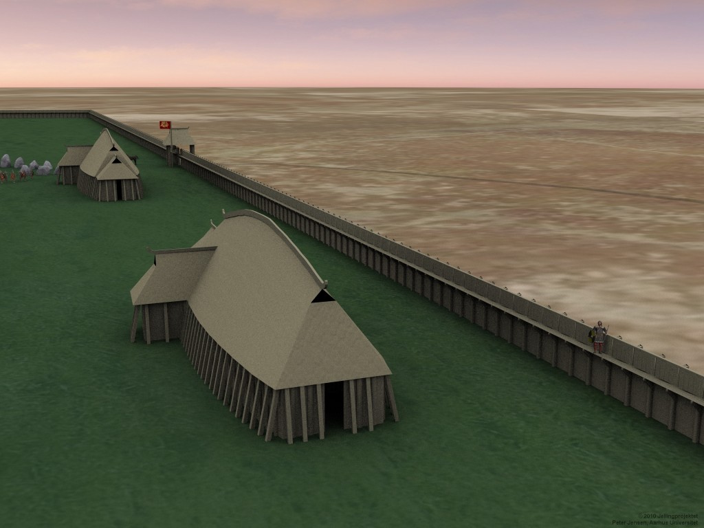 Palisade in Jelling - Medieval Histories