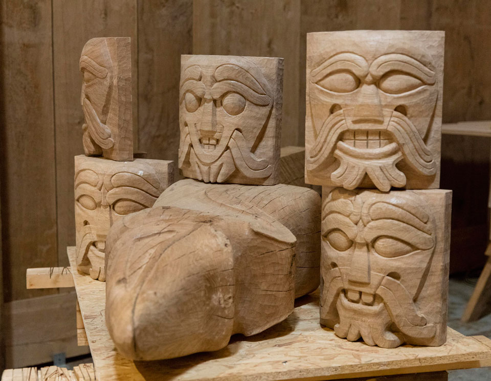 Legendary Viking Hall Reconstructed at Lejre — Medieval Histories