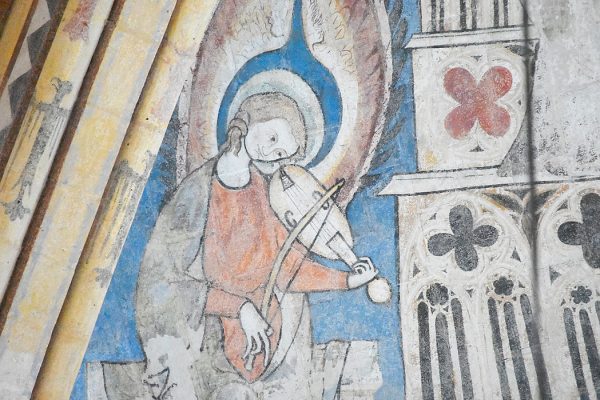 Murals in the Cathedral of Poitiers - Medieval Histories