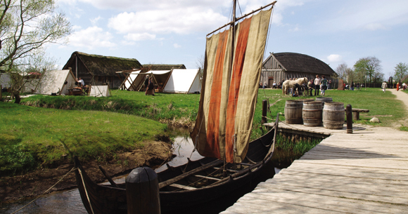 Viking Shipyard in Denmark - Medieval History