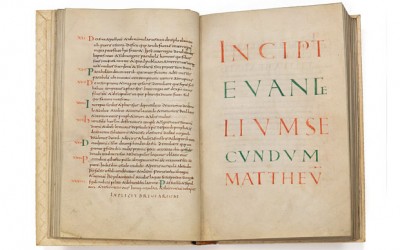 Gospels of Theutberga for sale at Christies - Medieval Histories