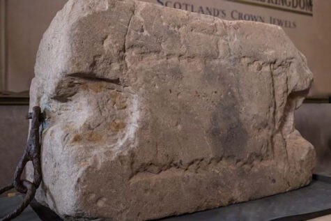 A Great Stone, on which the Kings of Scotland Used to be Crowned ...