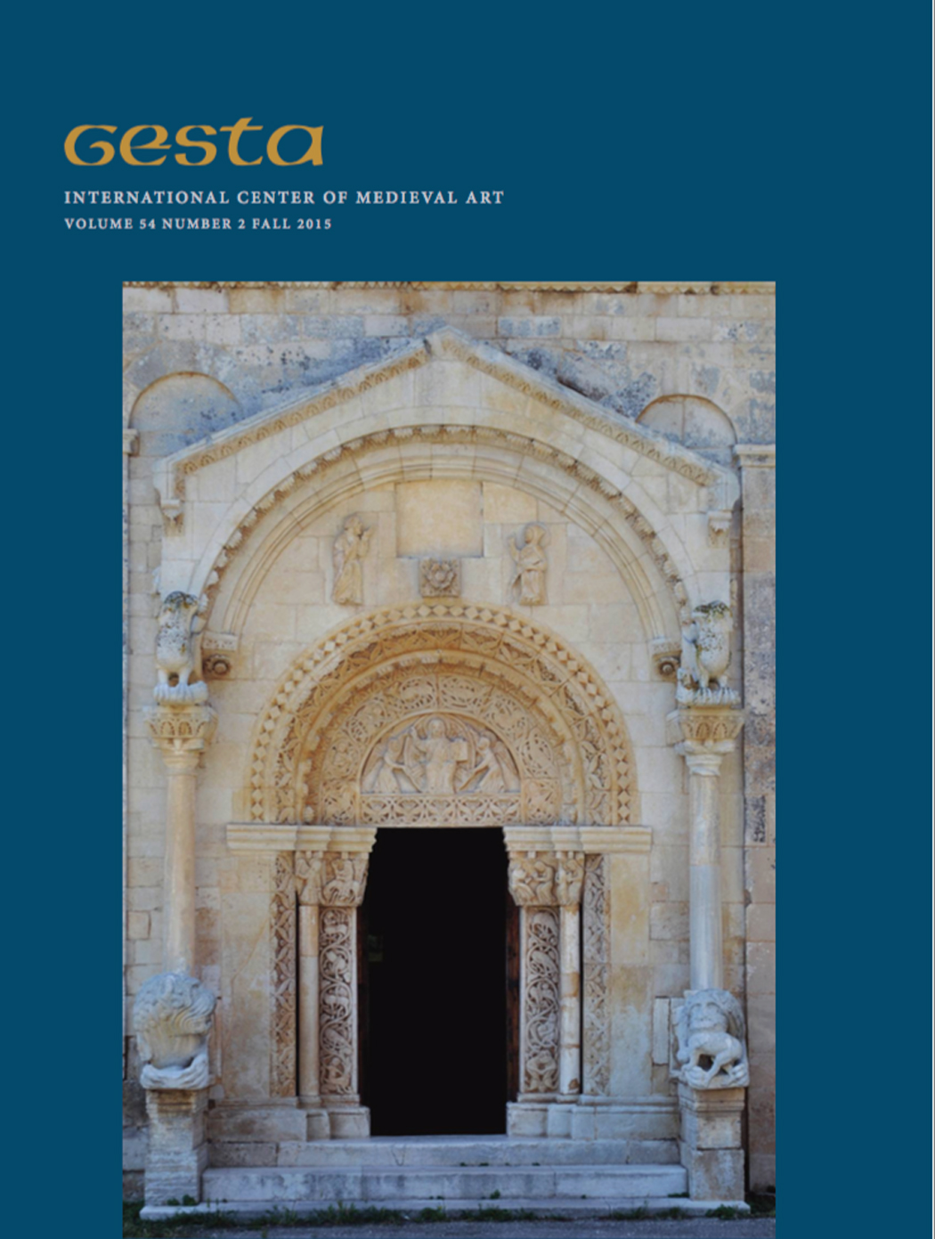 Gesta - Fall 2015 – Medieval Histories